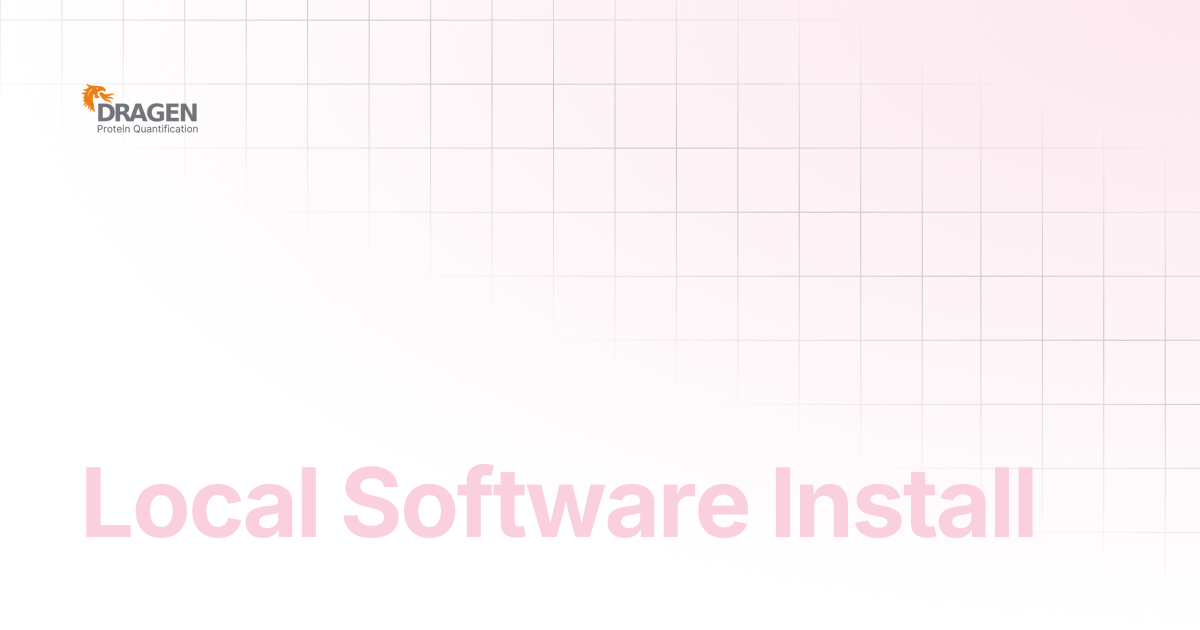 Local Software Install | Multiomics Software