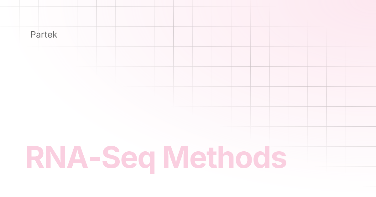 RNA-Seq Methods | Multiomics Software