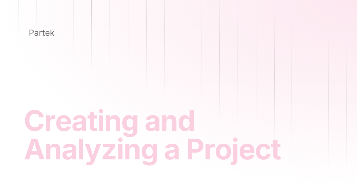 Creating and Analyzing a Project | Multiomics Software
